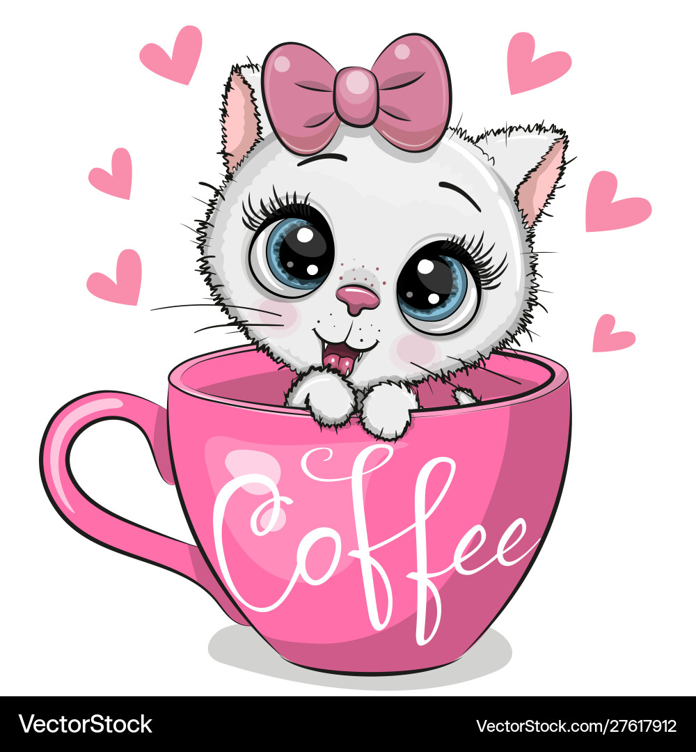 Cats and Coffee Vector Images (over 4,800)