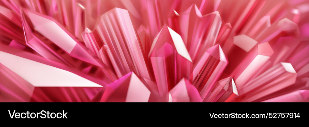 Abstract crystal background Royalty Free Vector Image