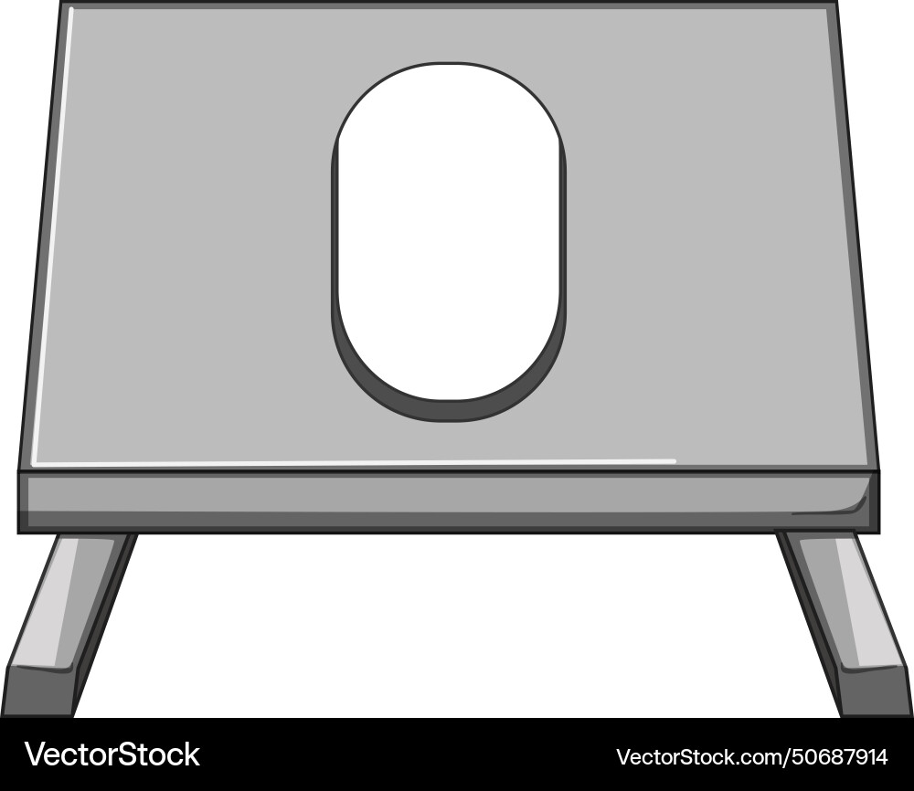 Executive laptop stand cartoon Royalty Free Vector Image
