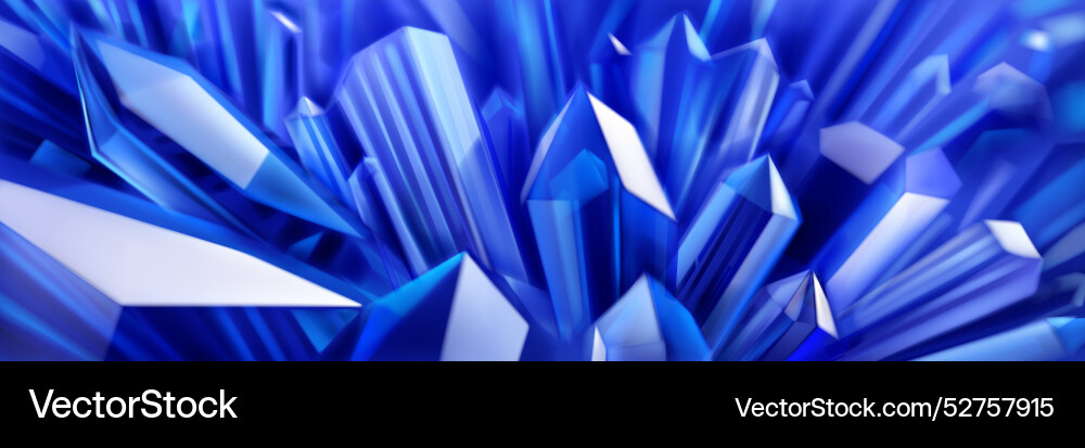 Abstract crystal background Royalty Free Vector Image