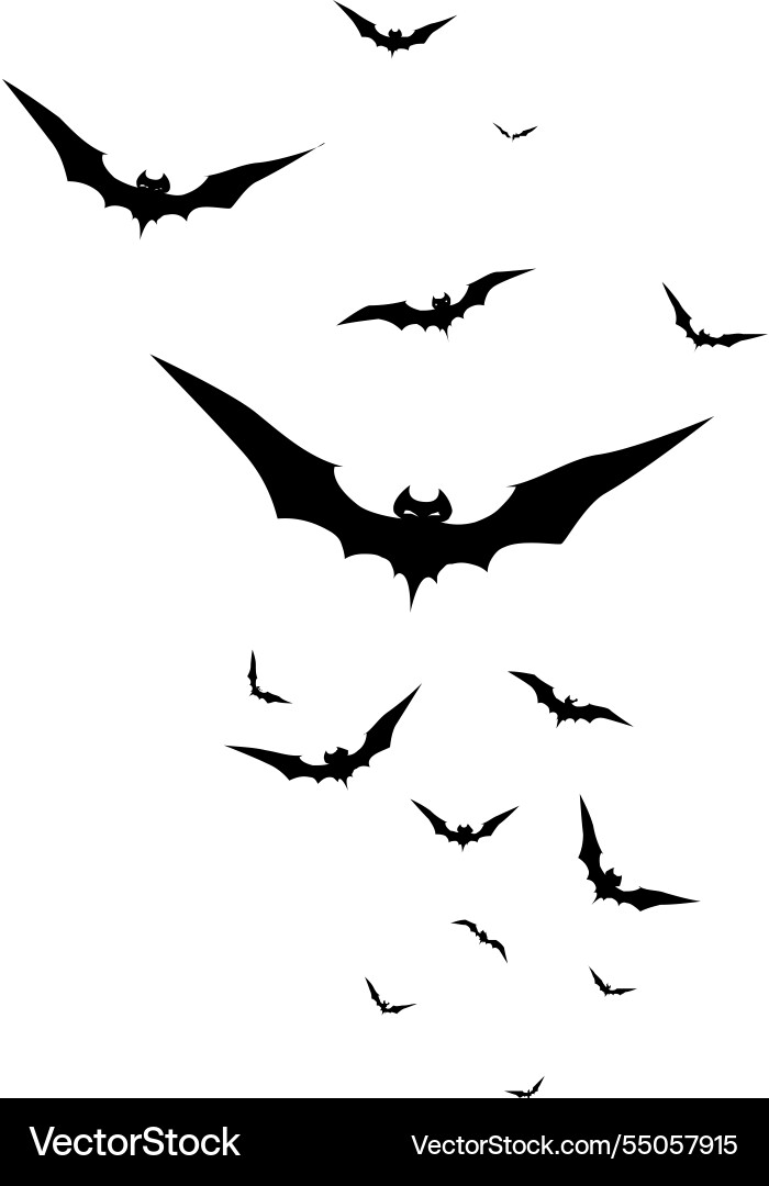 Bats pattern Royalty Free Vector Image - VectorStock