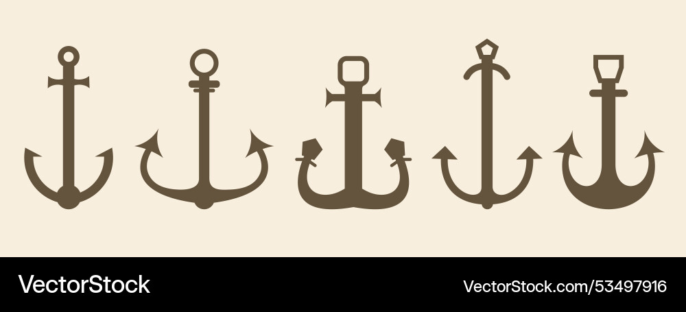 Anchor Royalty Free Vector Image - VectorStock
