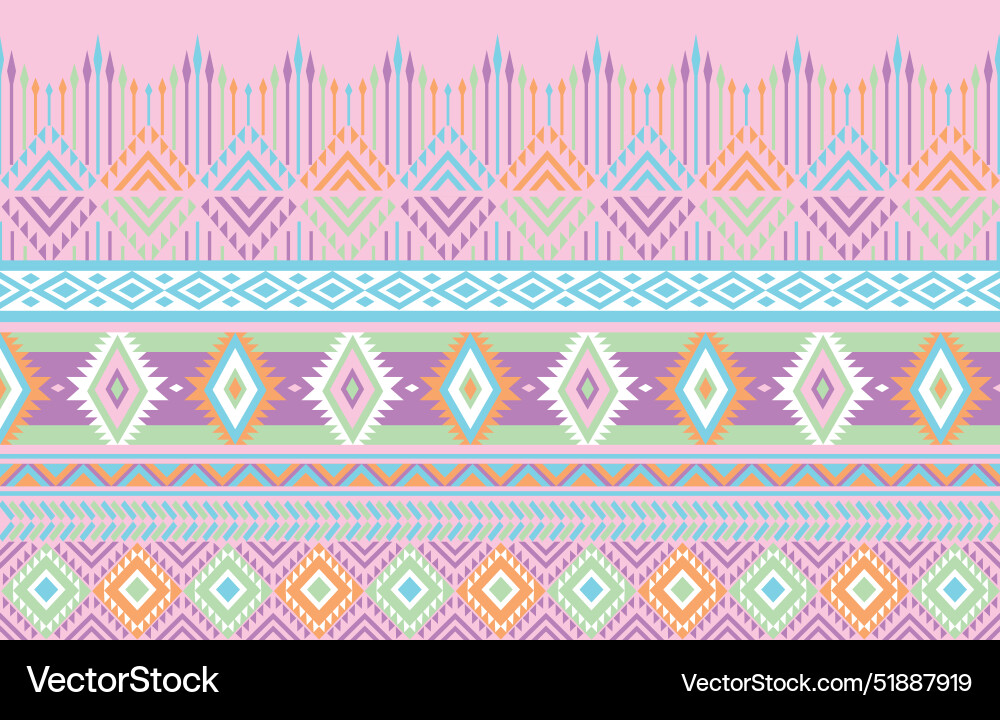 Abstract ethnic tribal wallpaper backdrop Vector Image