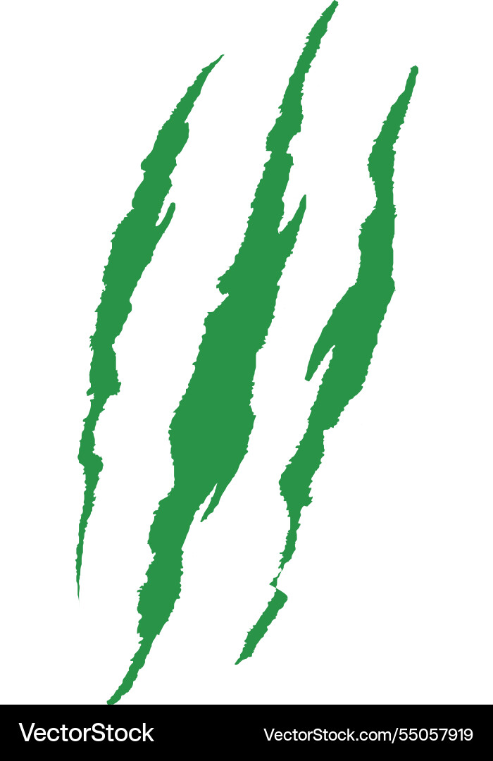 Monster claw art Royalty Free Vector Image - VectorStock