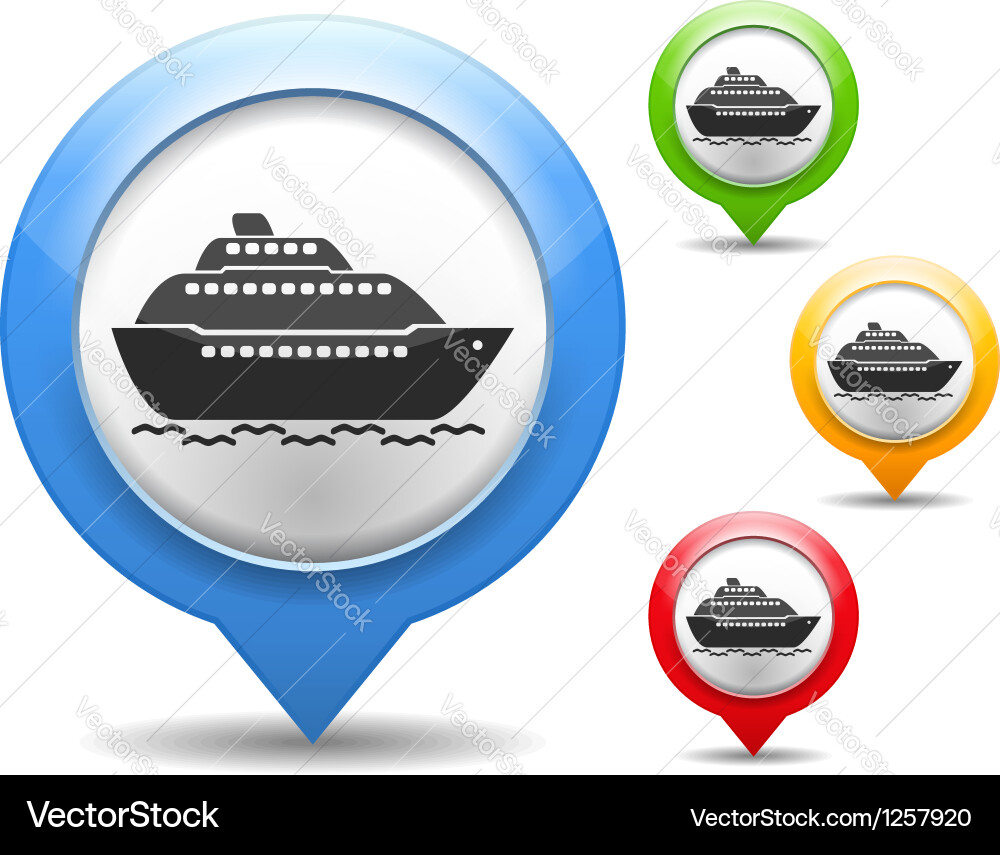 Ship icon Royalty Free Vector Image - VectorStock