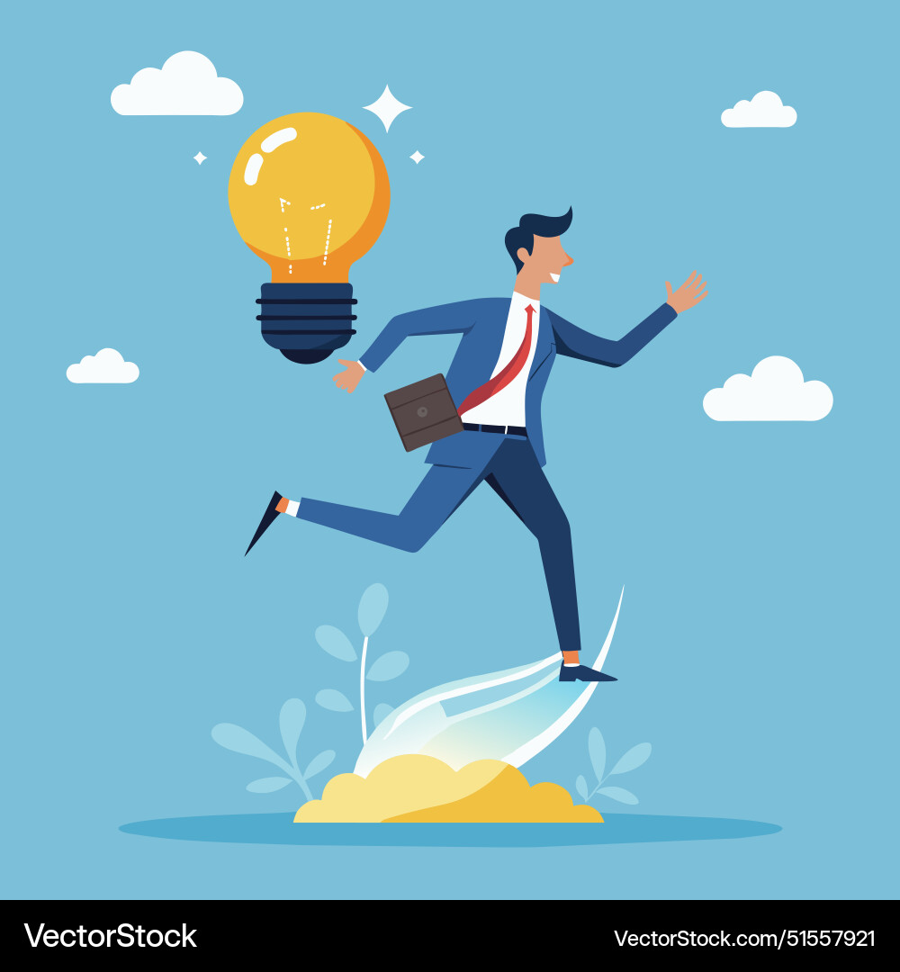 Business transformation change management Vector Image