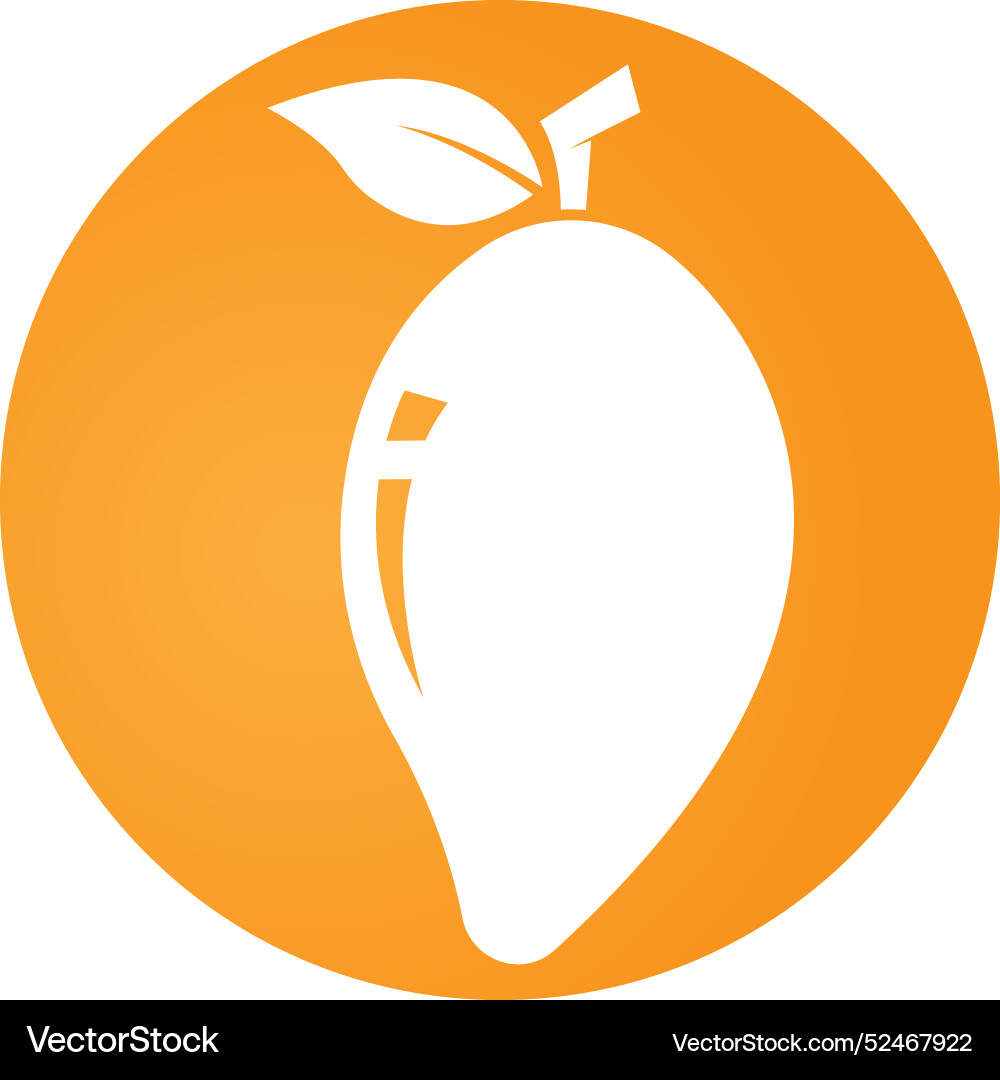Mango logo Royalty Free Vector Image - VectorStock