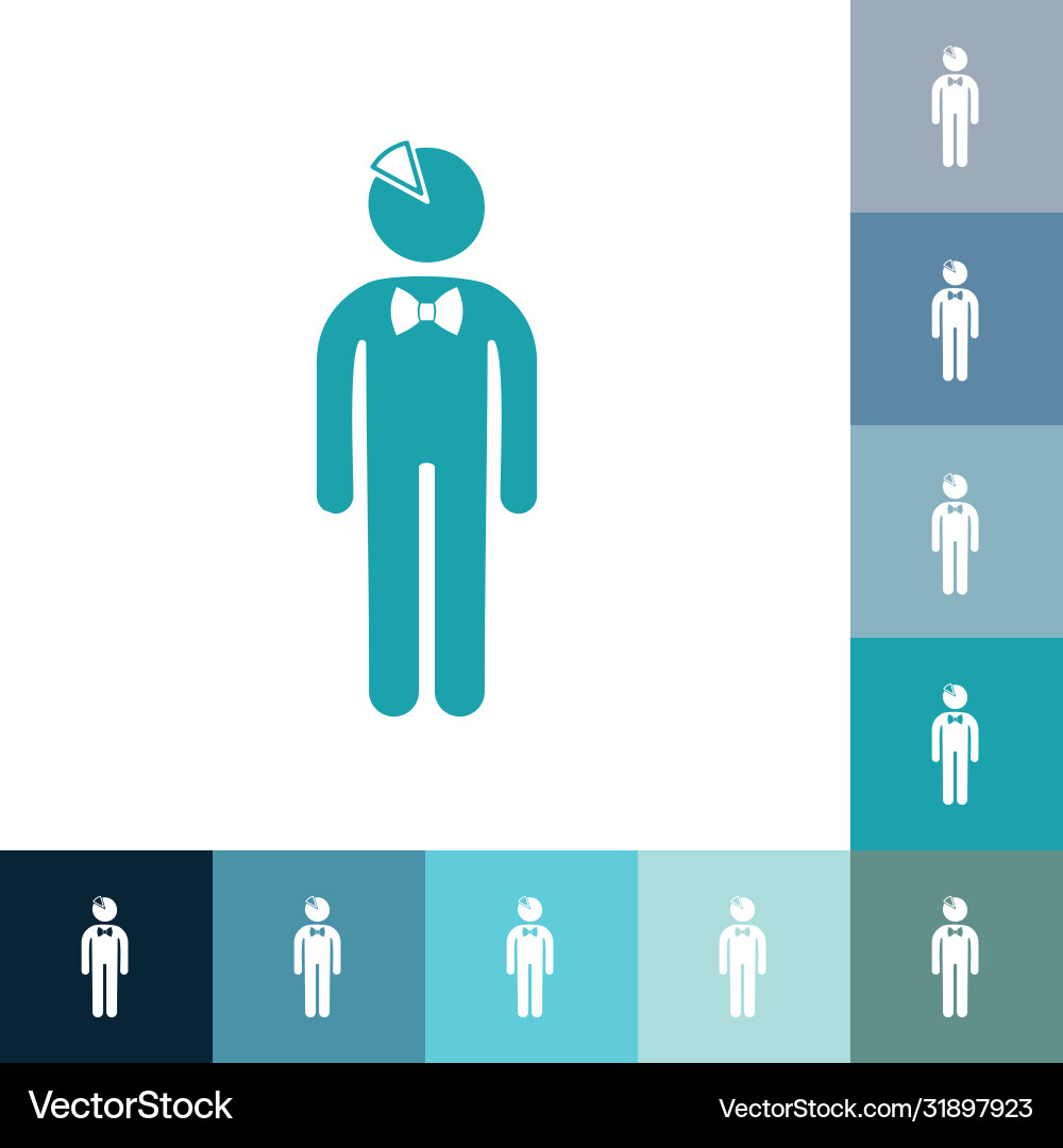Stick figure a man Royalty Free Vector Image - VectorStock