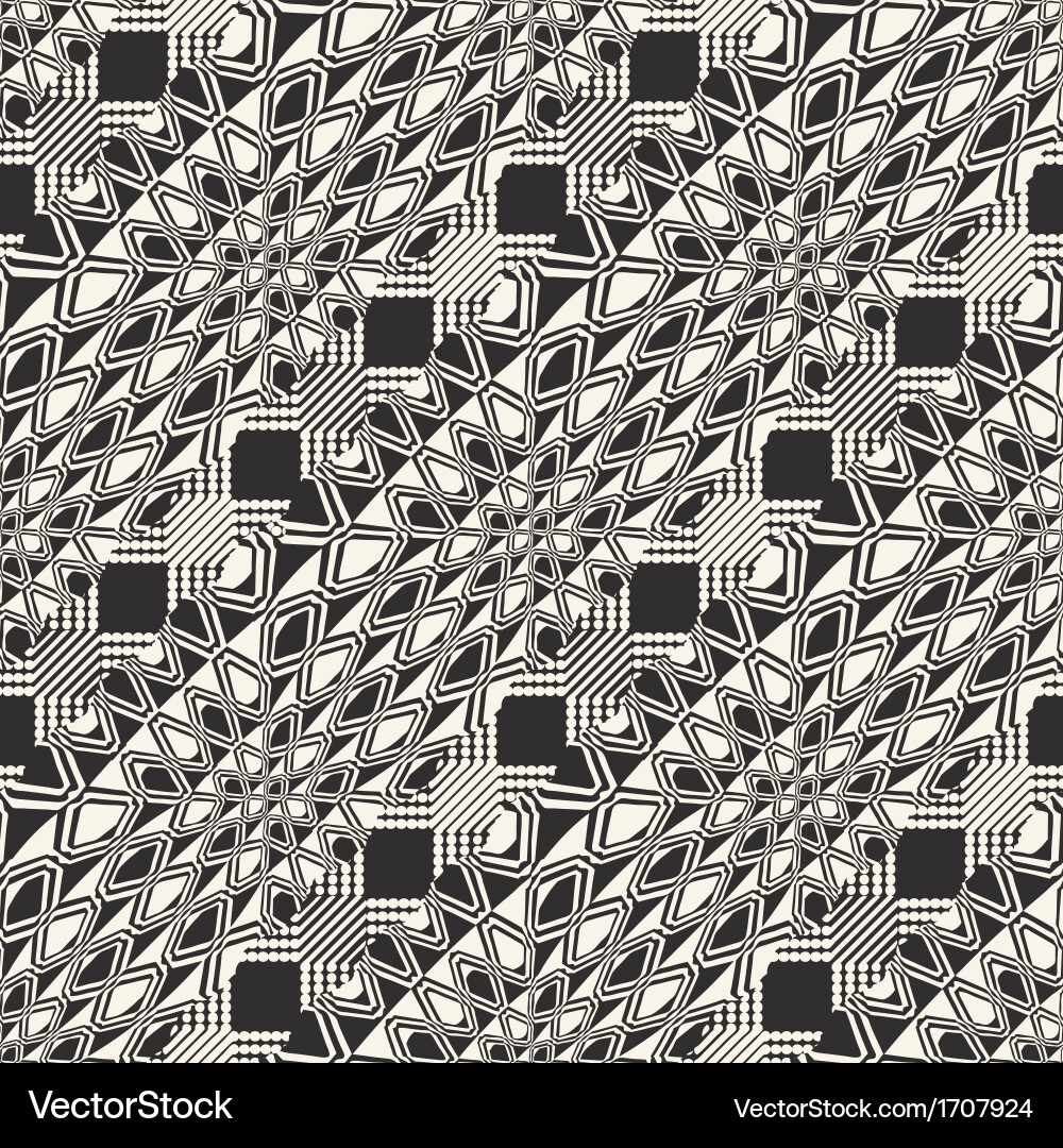 Grid ornament Royalty Free Vector Image - VectorStock