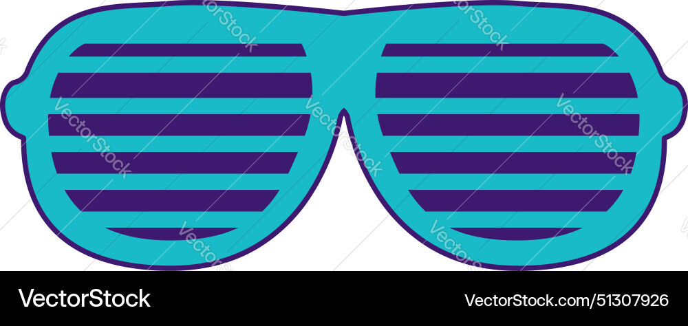Beach glasses fashionable sunglasses Royalty Free Vector