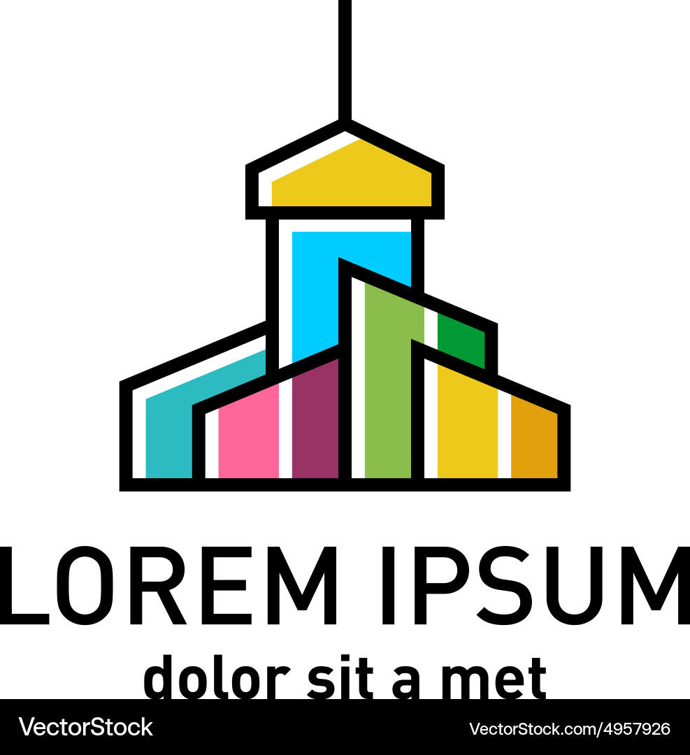 Church logo Royalty Free Vector Image - VectorStock