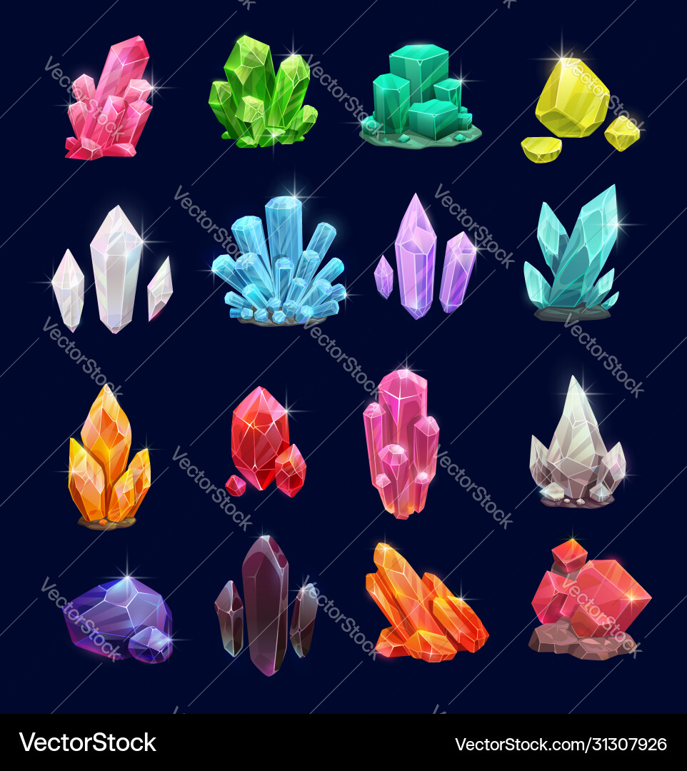 Red Cartoon Gem Vector Images (over 2,200)