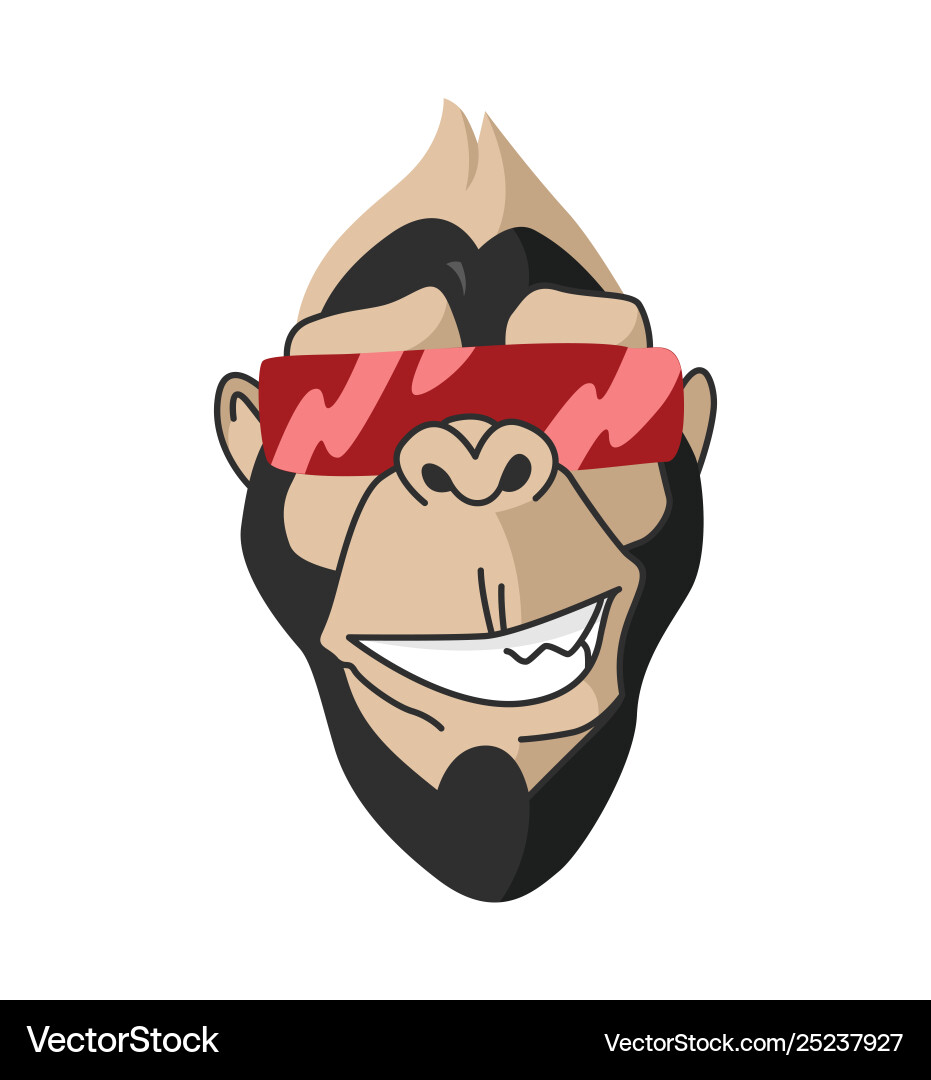 Monkey Cool Face Vector Images (over 2,800)