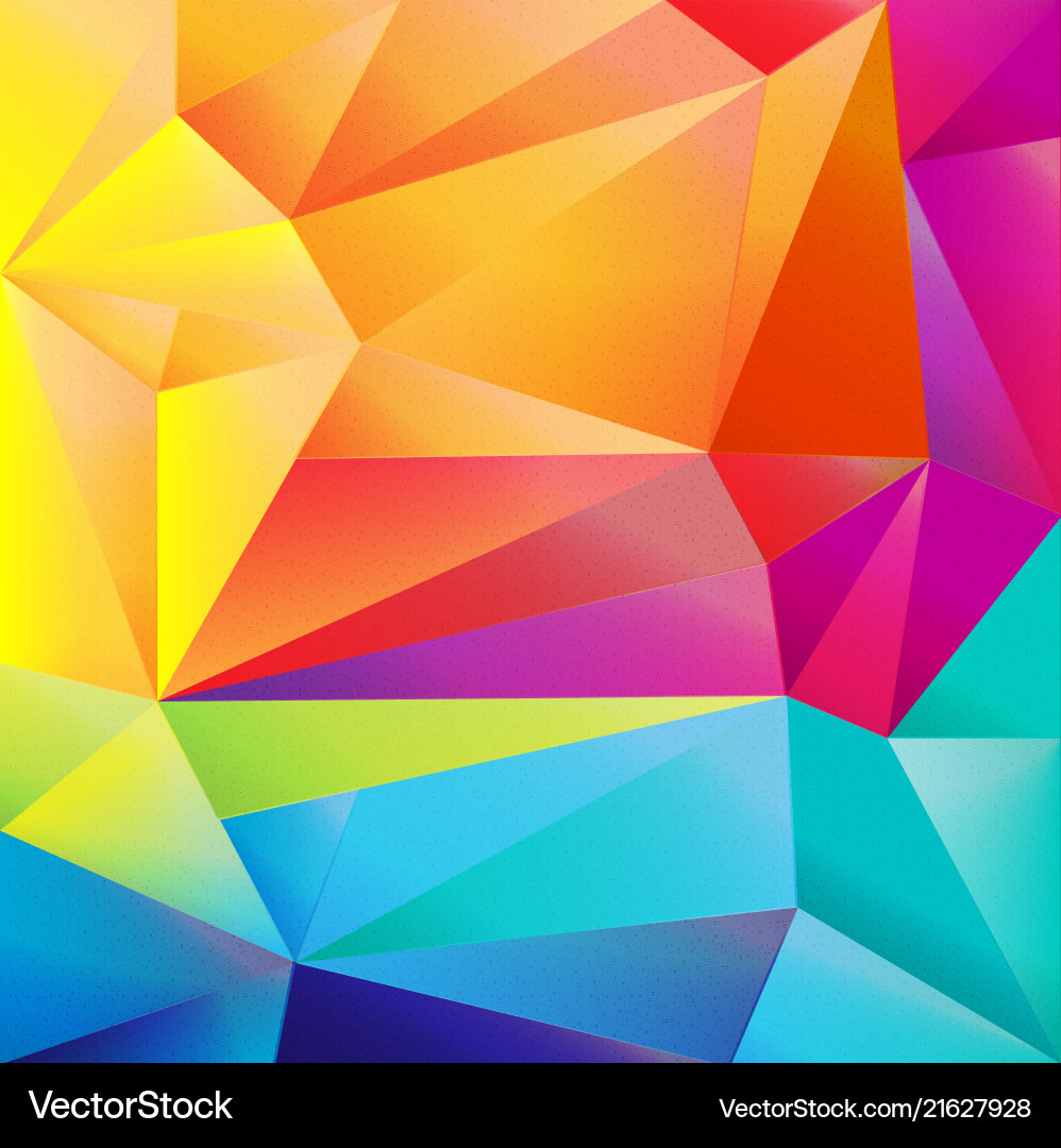Geometric Origami Pattern Royalty Free Vector Image