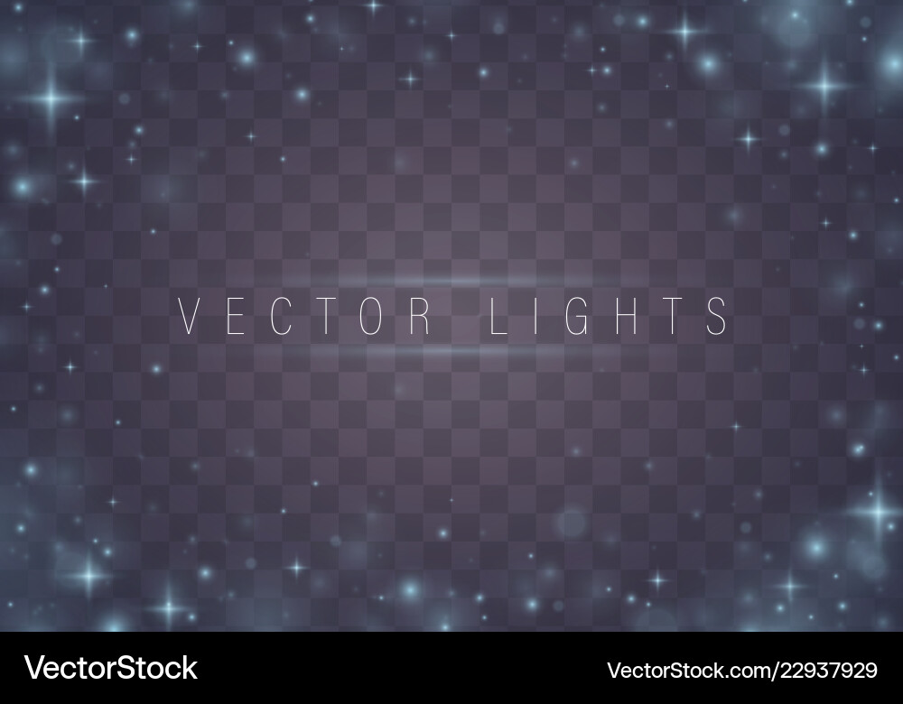 Celestial Sparkle Effect Royalty Free Vector Image