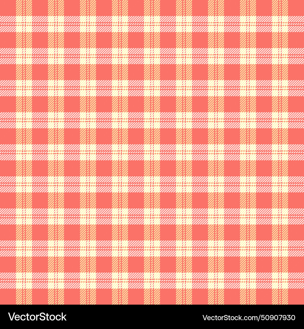 Easter tartan plaid pattern scottish cage Vector Image