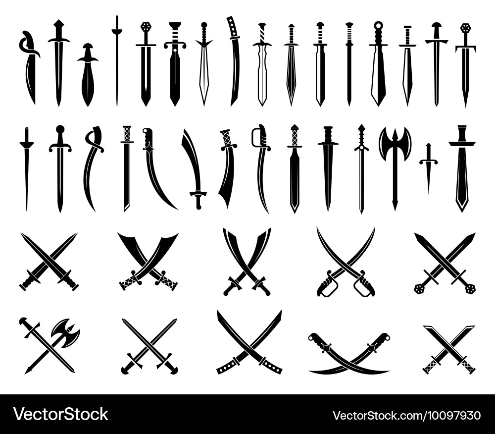 Cross Swords Vector Images (over 11,000)