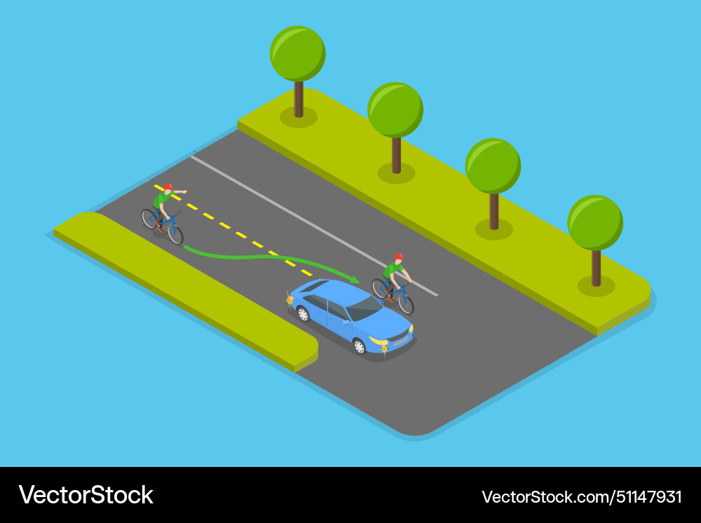 3d isometric flat of safe Royalty Free Vector Image
