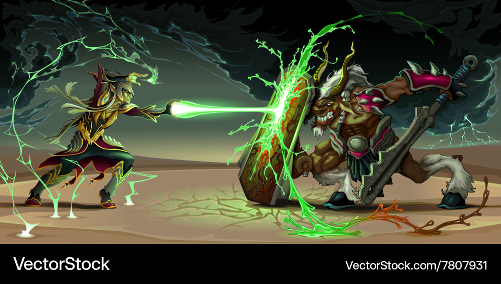 Battle Royalty Free Vector Image - VectorStock