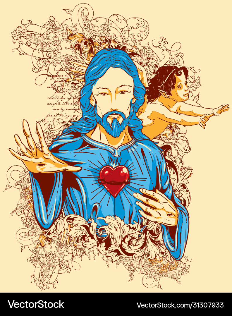 Jesus Royalty Free Vector Image - VectorStock