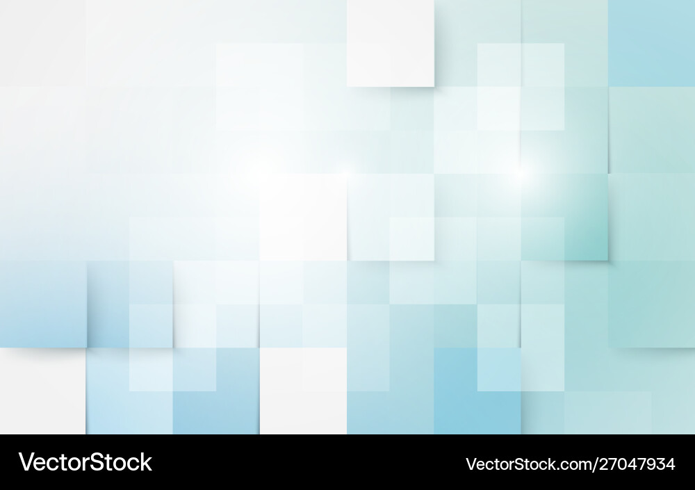 Blue & White Geometric Abstract Royalty Free Vector