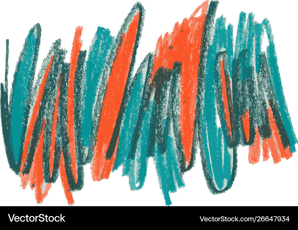 Crayon Scribble Vector