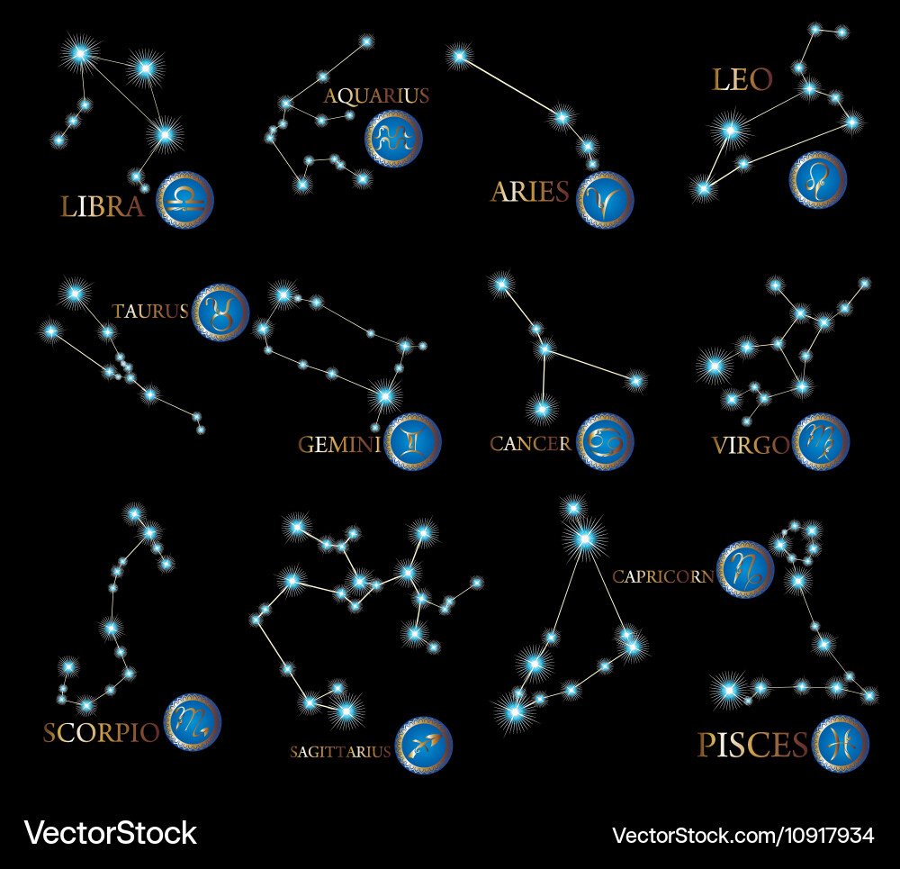 Zodiac design Royalty Free Vector Image - VectorStock