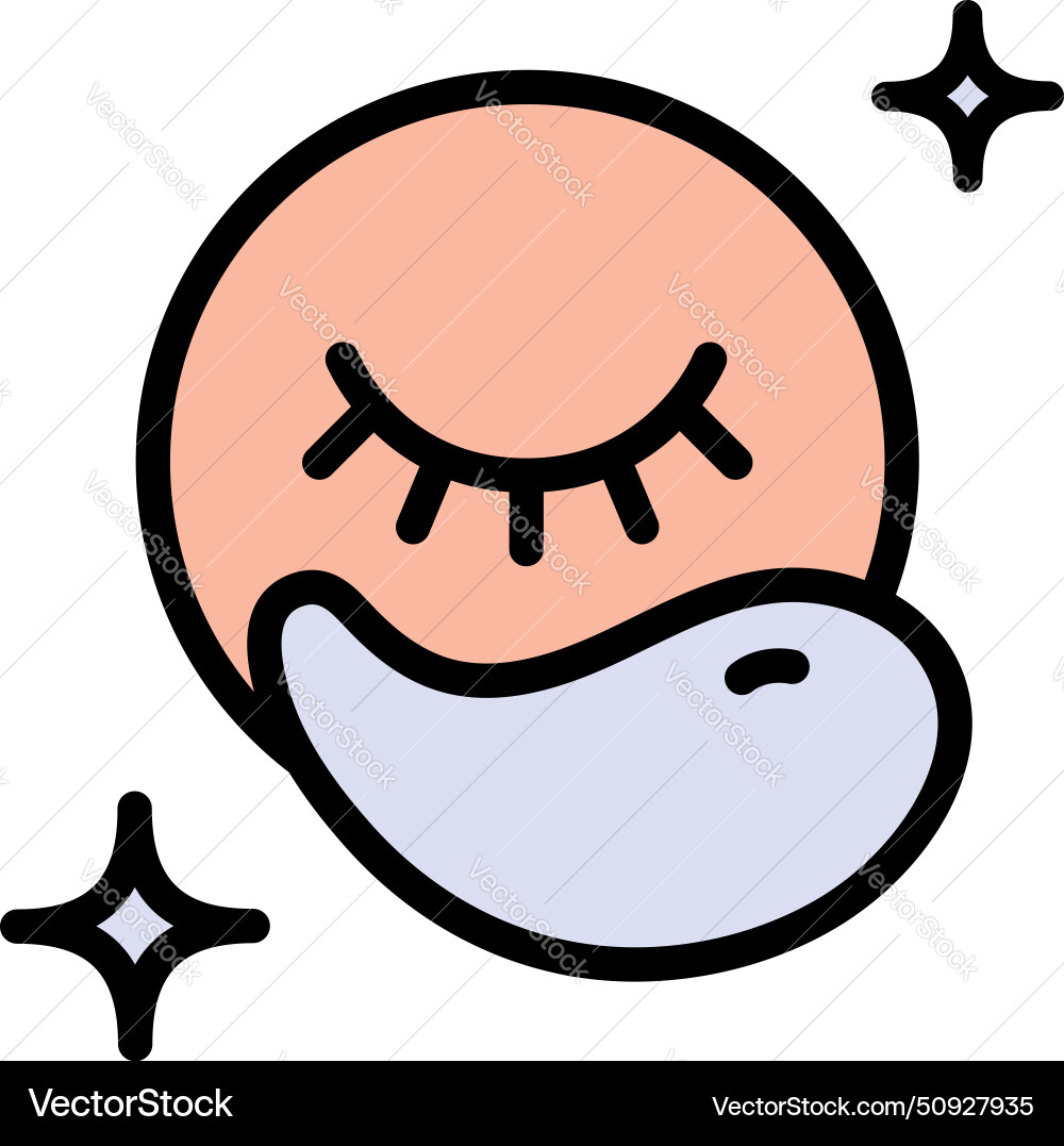 Eye makeup remover icon delicate liquid for clean Vector Image