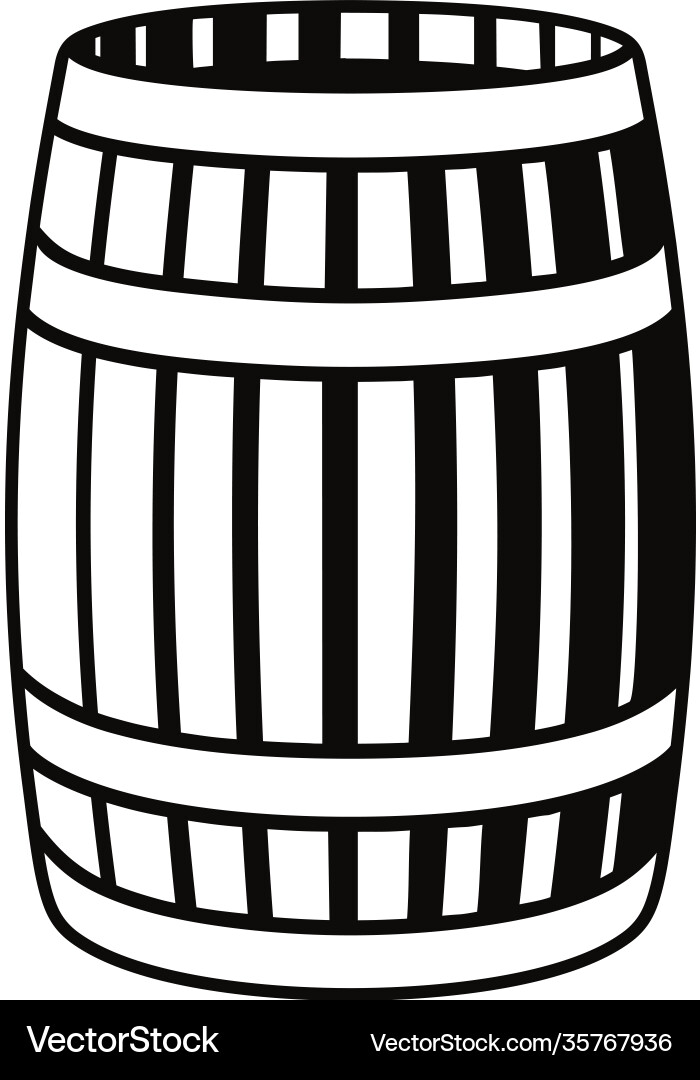 Barrel Royalty Free Vector Image - VectorStock