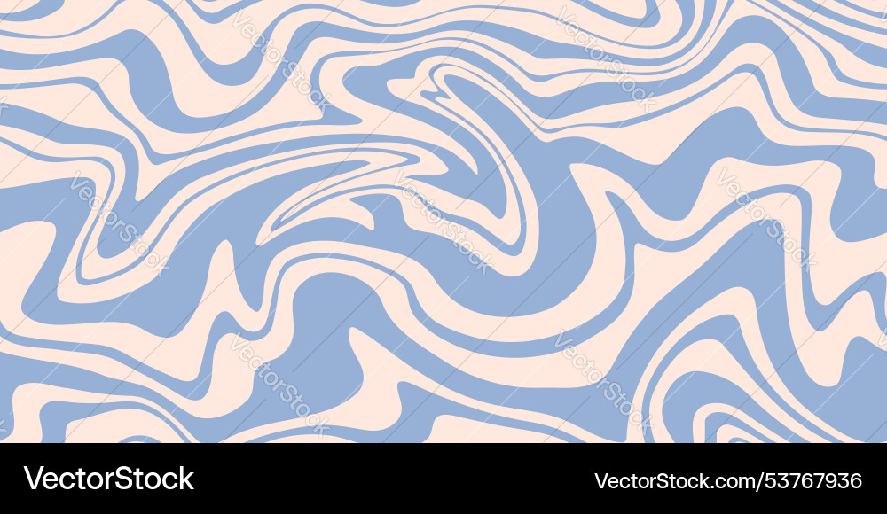 Blue marble acrylic swirl seamless pattern Vector Image