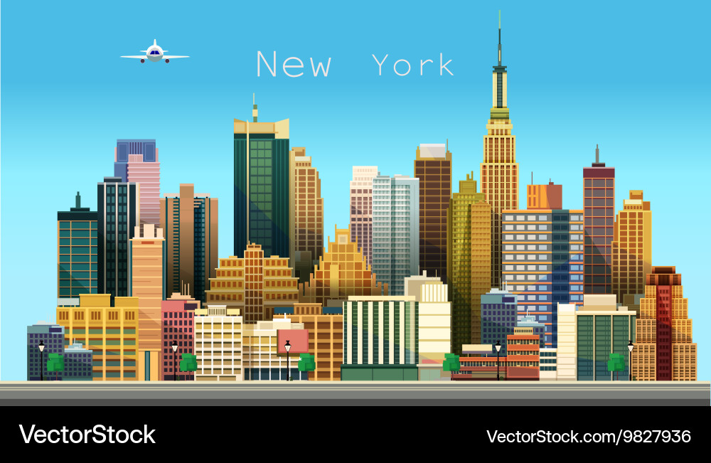 New york city Royalty Free Vector Image - VectorStock