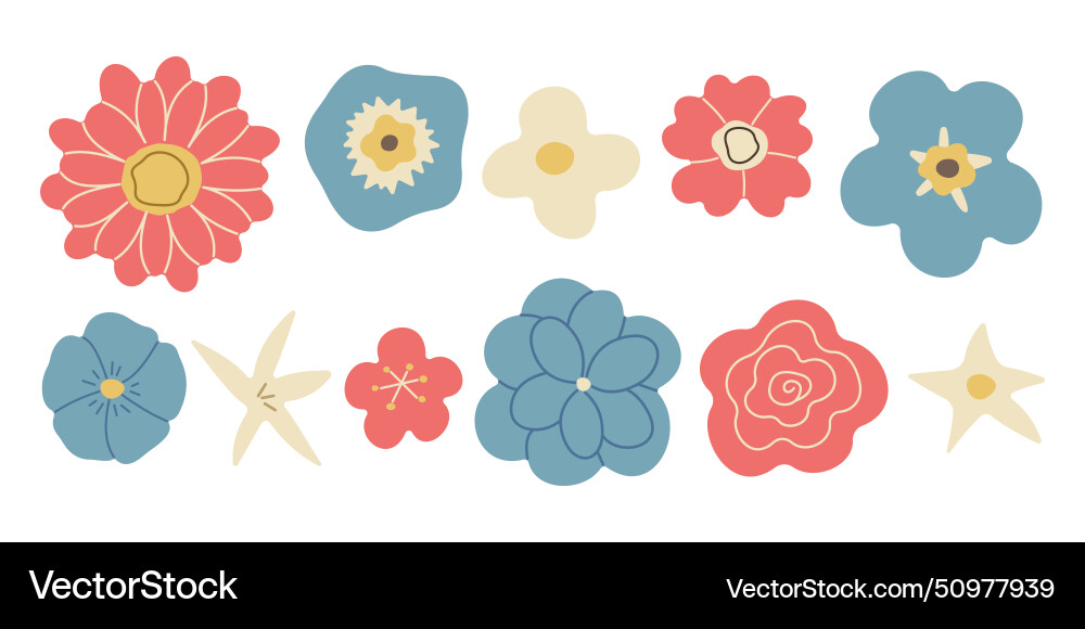 Flower 3 Royalty Free Vector Image - VectorStock