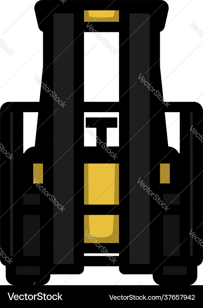 Warehouse forklift icon Royalty Free Vector Image