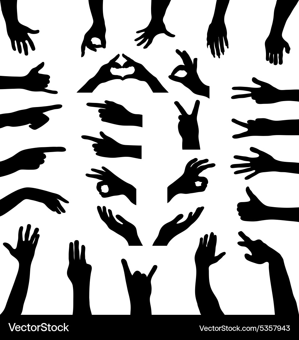 Hands Royalty Free Vector Image - VectorStock