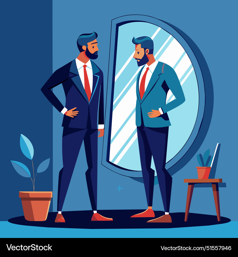 Self awareness aware of different aspect Vector Image