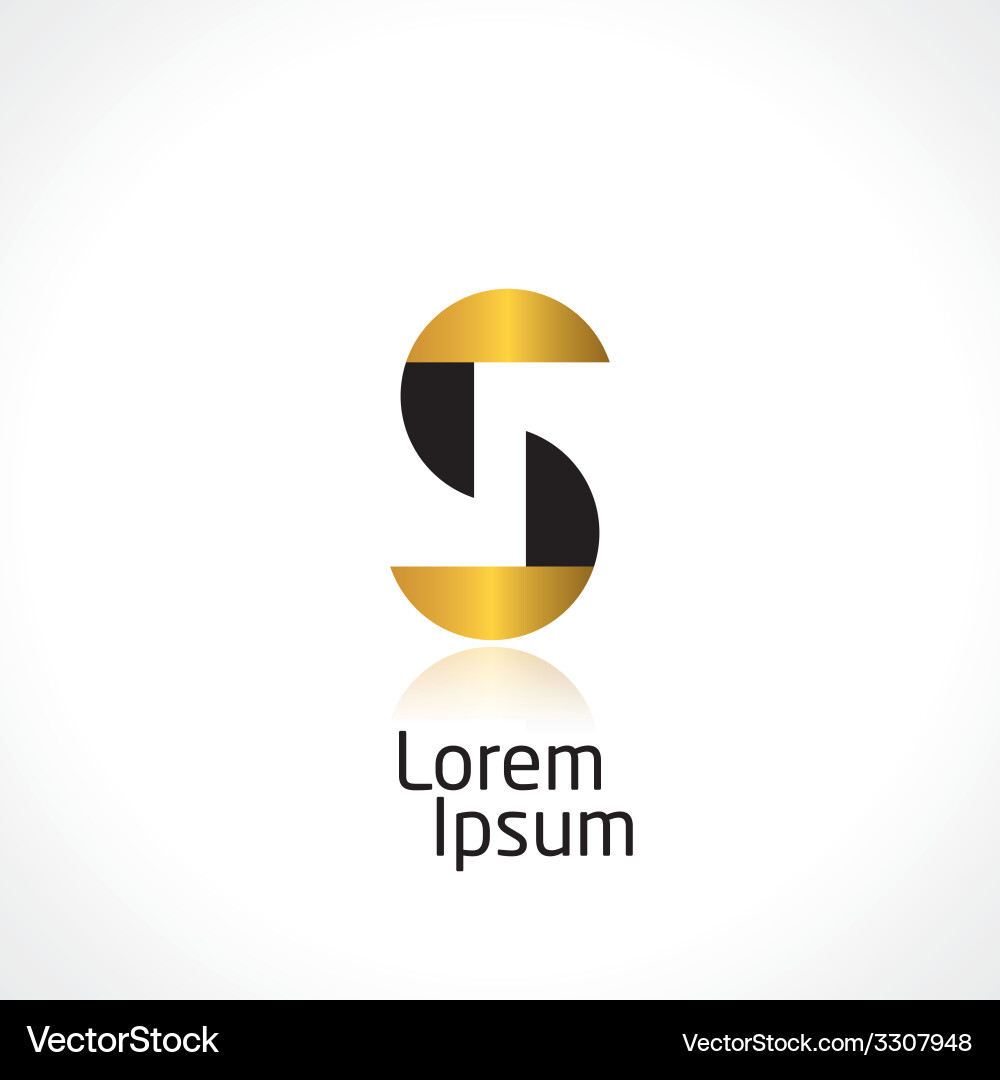Letter s Royalty Free Vector Image - VectorStock