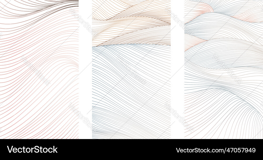 Abstract background with hand drawn lines and art Vector Image