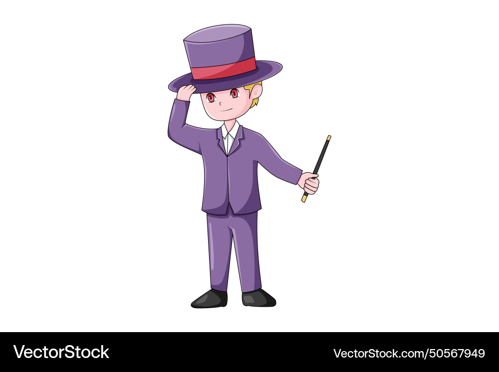 Cute profession character design Royalty Free Vector Image