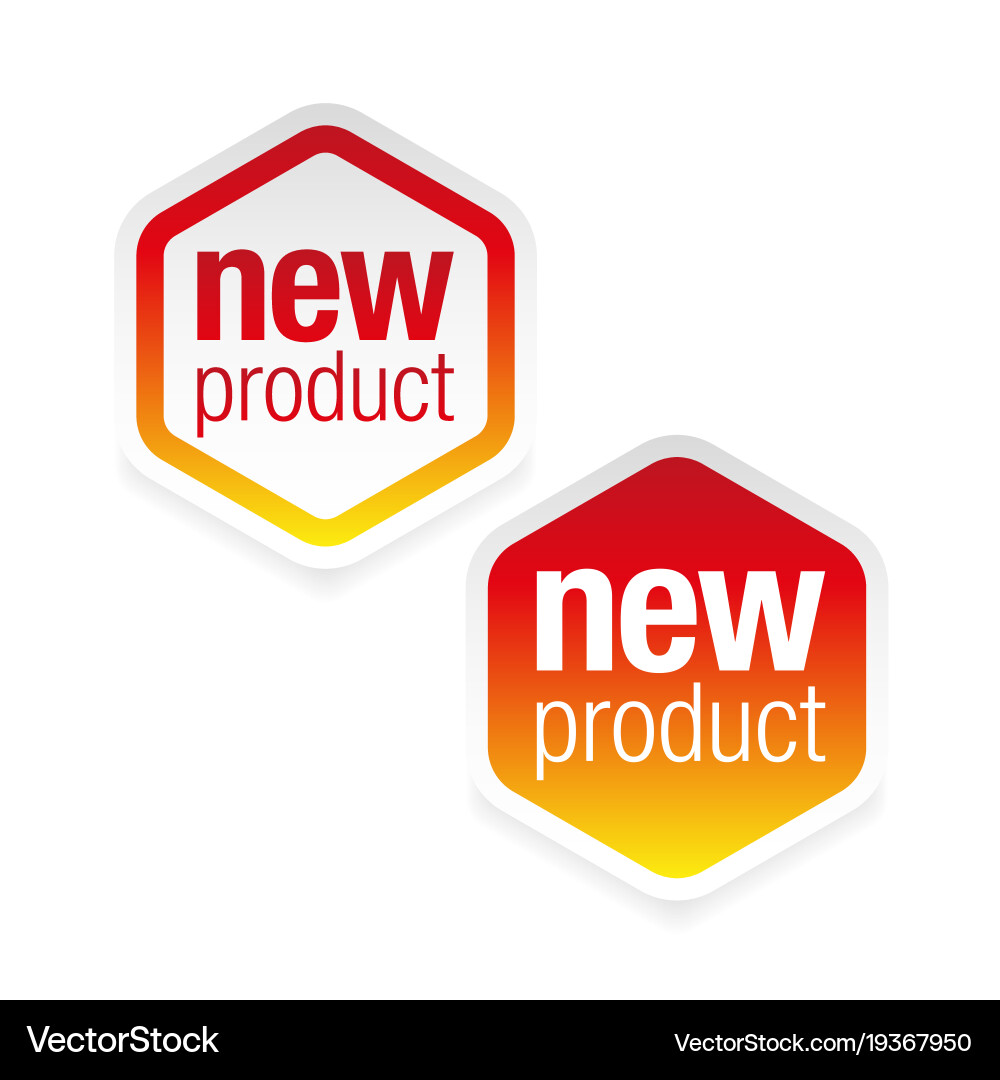 Product Launch Tag Royalty Free Vector Image - VectorStock