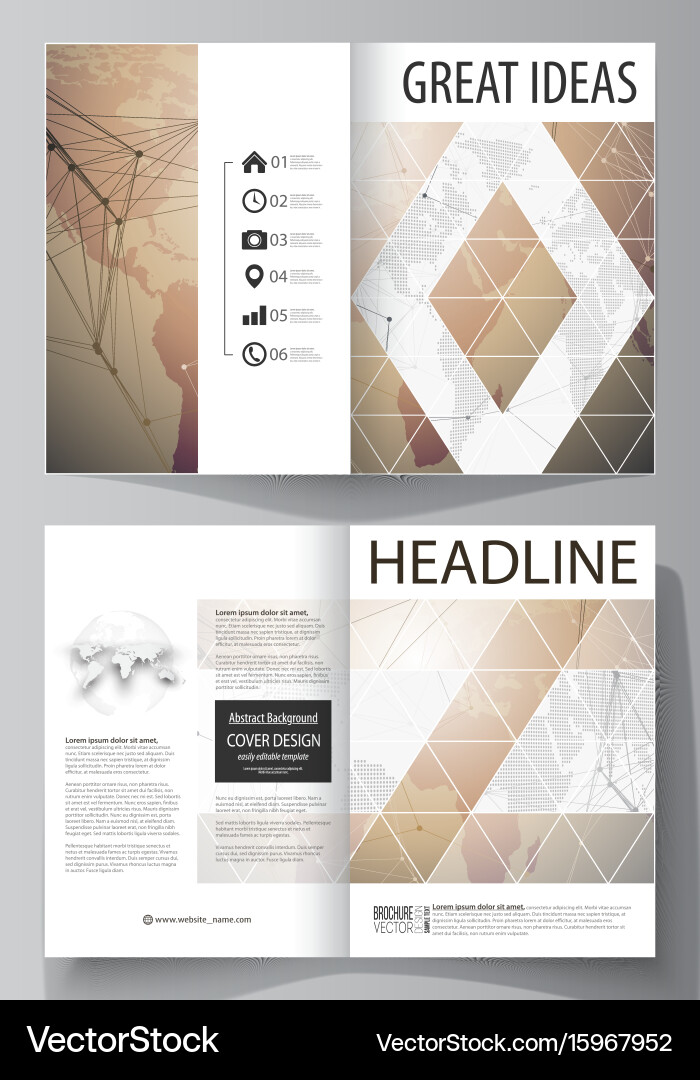 The editable layout Royalty Free Vector Image - VectorStock