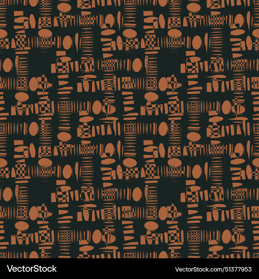 Abstract wicker weave dense seamless Royalty Free Vector