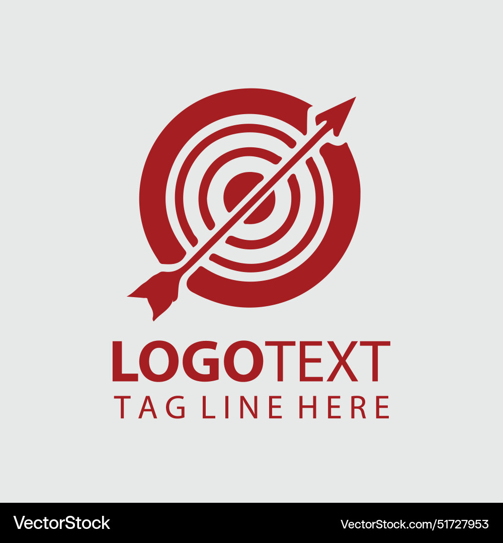 Archer arrow logo Royalty Free Vector Image - VectorStock