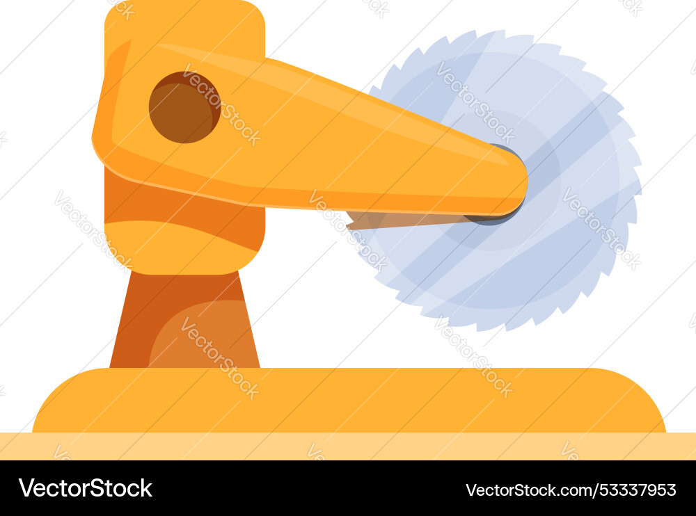 Electric table saw cutting wood processing machine