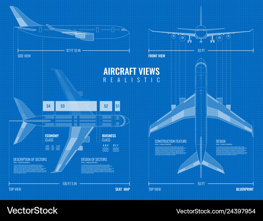 Airport Blueprint Vector Images (over 250)