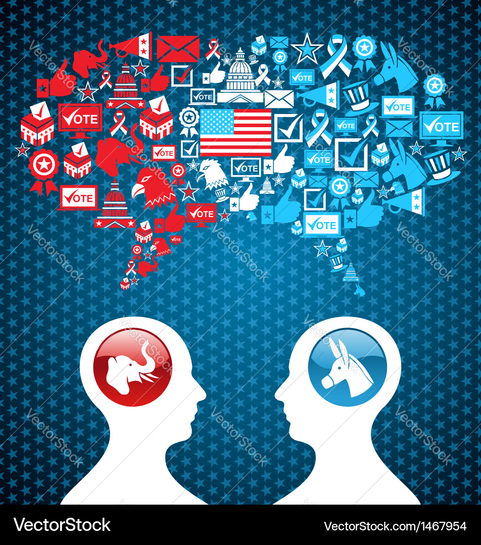 Political Discussion & Elections Royalty Free Vector