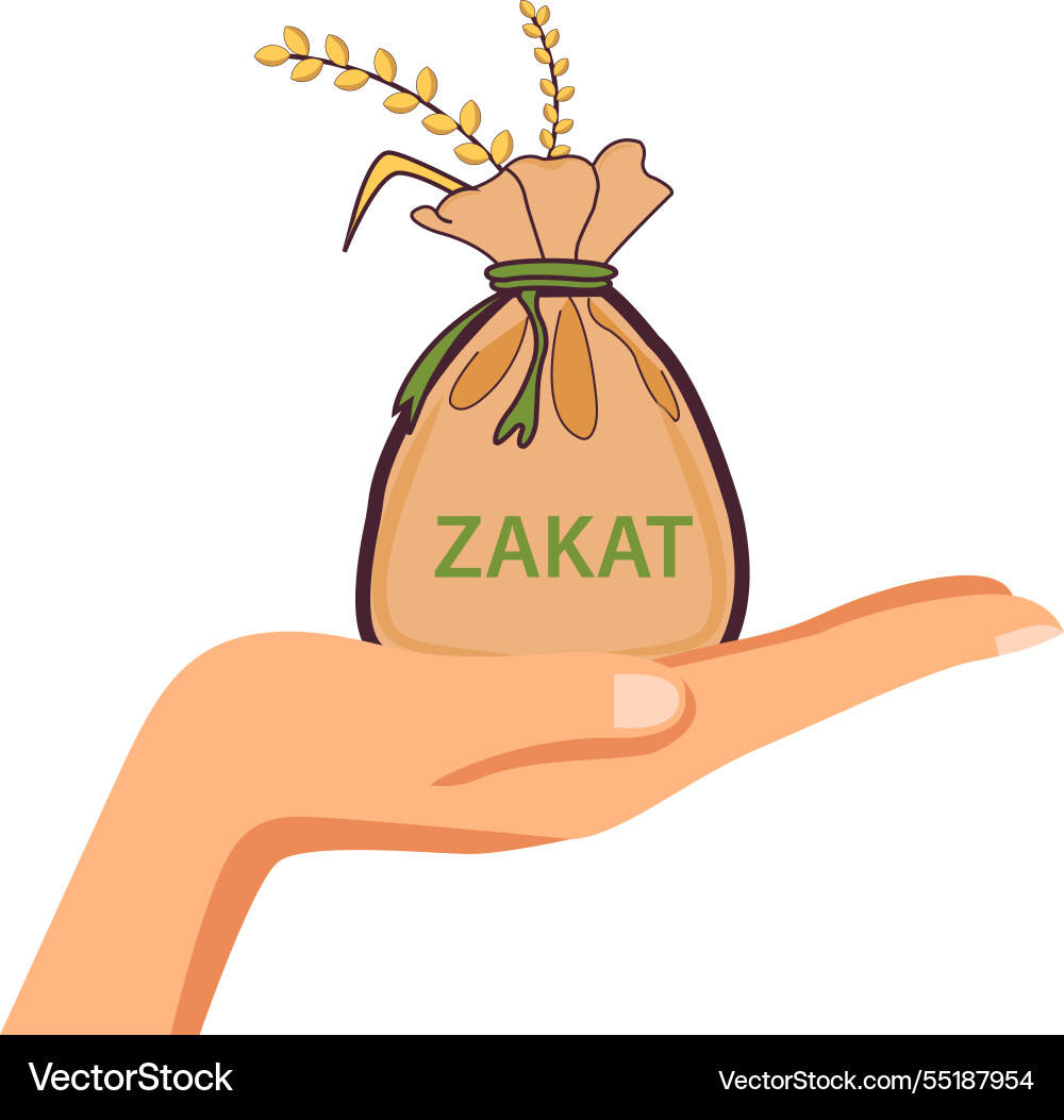 Zakat Royalty Free Vector Image - VectorStock