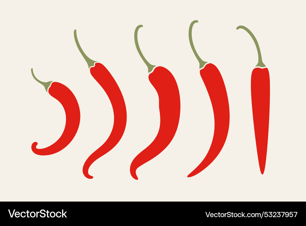 Chili pepper Royalty Free Vector Image - VectorStock