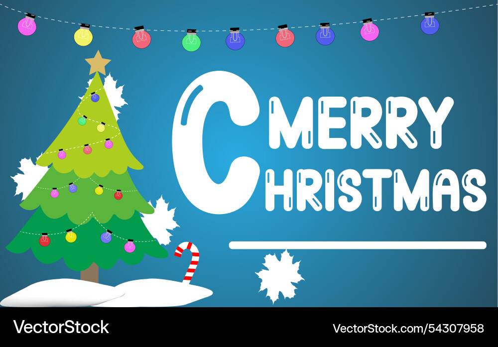 Christmas gradient background Royalty Free Vector Image