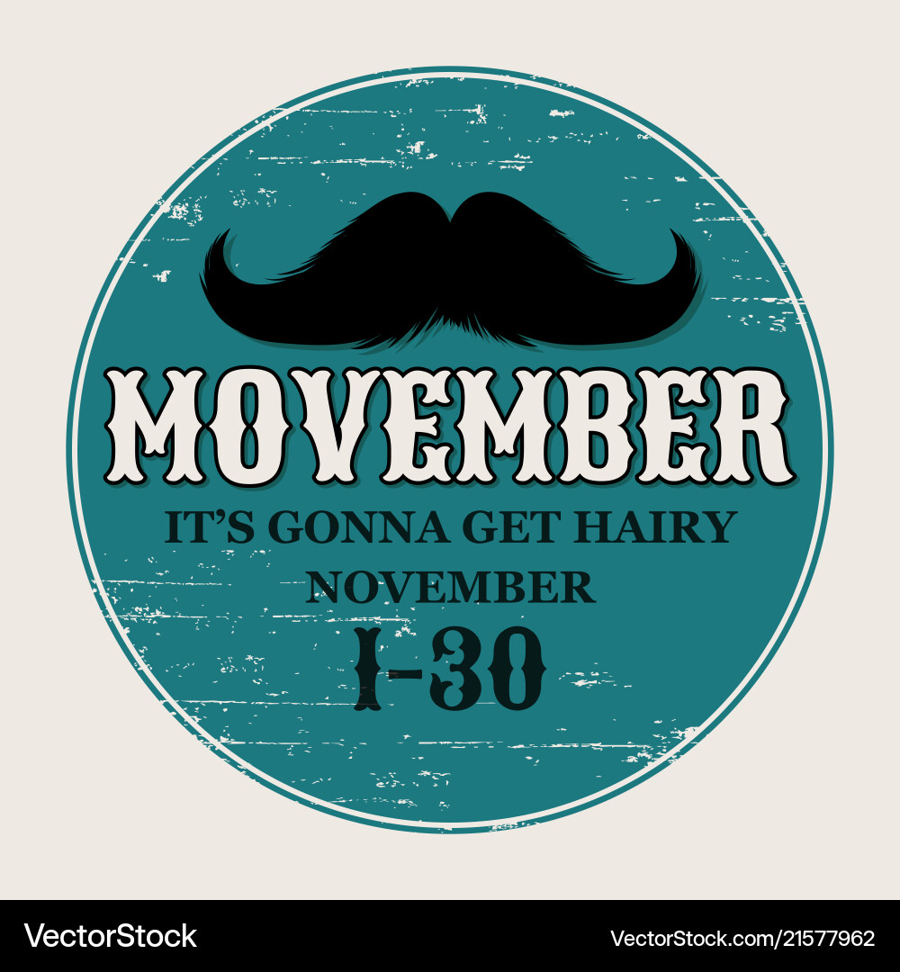 Paper Movember Mustache Vector Images (26)