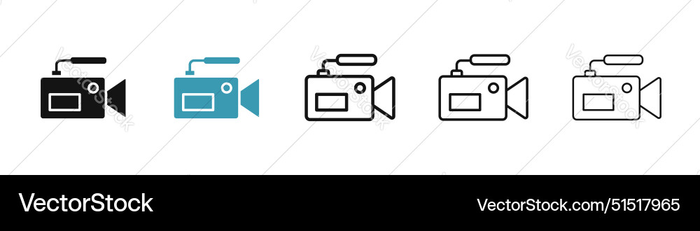 Camcorder icon Royalty Free Vector Image - VectorStock